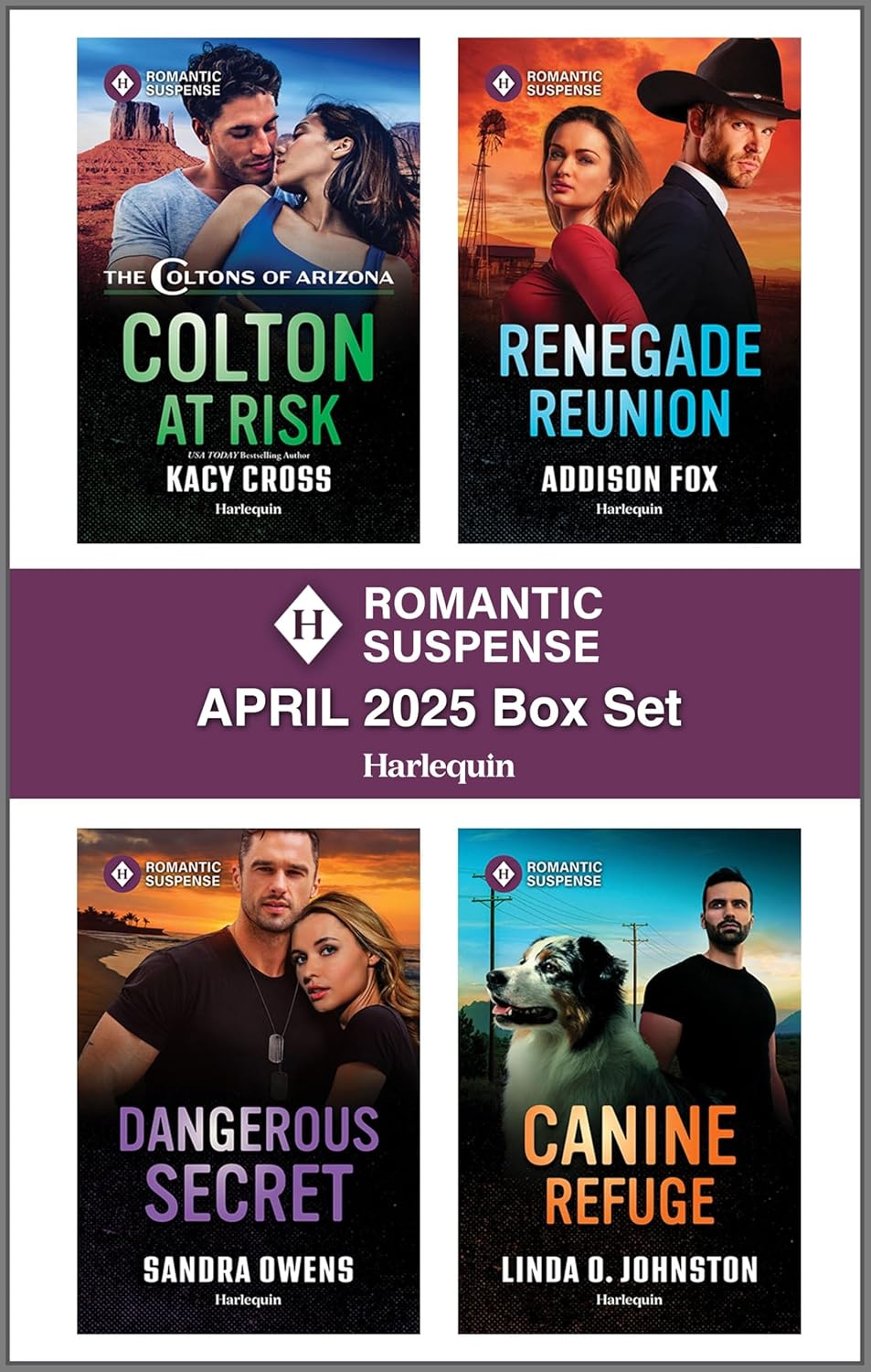 Love on the Edge: Unraveling the Thrills of Harlequin's April 2025 Romantic Suspense Box Set ...